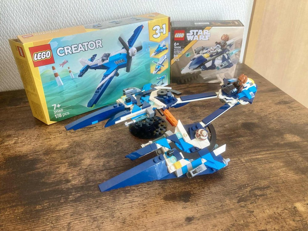 LEGO MOC Podracing Champion Plo Koon! by CreationCaravan (Brad Barber ...