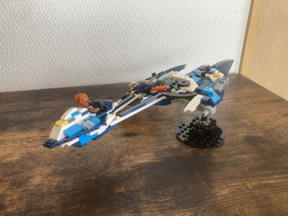 LEGO MOC Podracing Champion Plo Koon! by CreationCaravan (Brad Barber ...