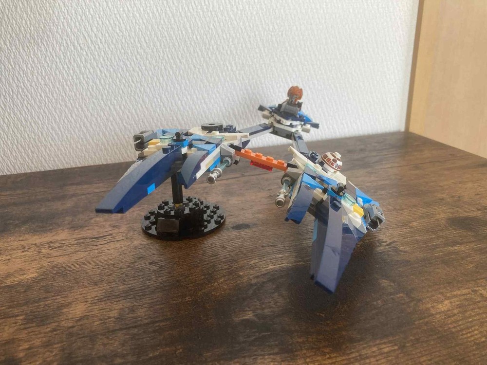 LEGO MOC Podracing Champion Plo Koon! by CreationCaravan (Brad Barber ...