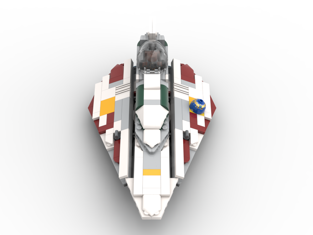 LEGO MOC Mace Windu's Delta-7 Aethersprite-class Starfighter by ...