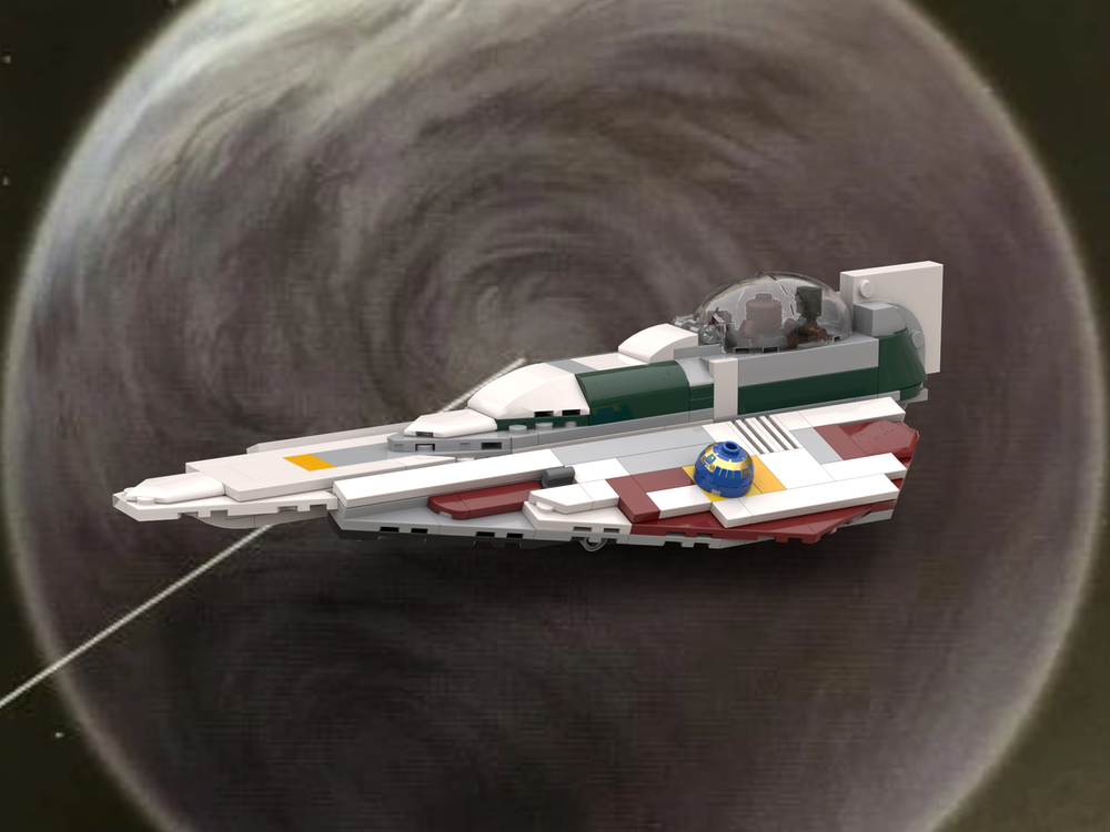 LEGO MOC Mace Windu's Delta-7 Aethersprite-class Starfighter by ...