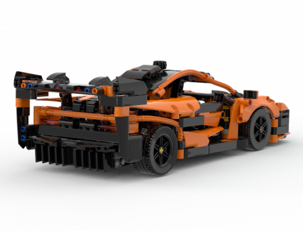 LEGO MOC 42196 McLaren Senna by Woeff Bricks | Rebrickable - Build with ...