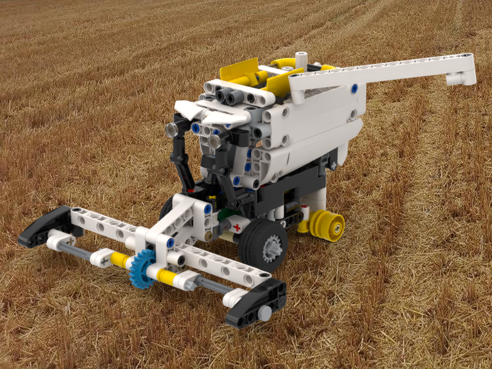 LEGO MOC-226110 42198 Combine Harvester by artemisovsky | Rebrickable ...