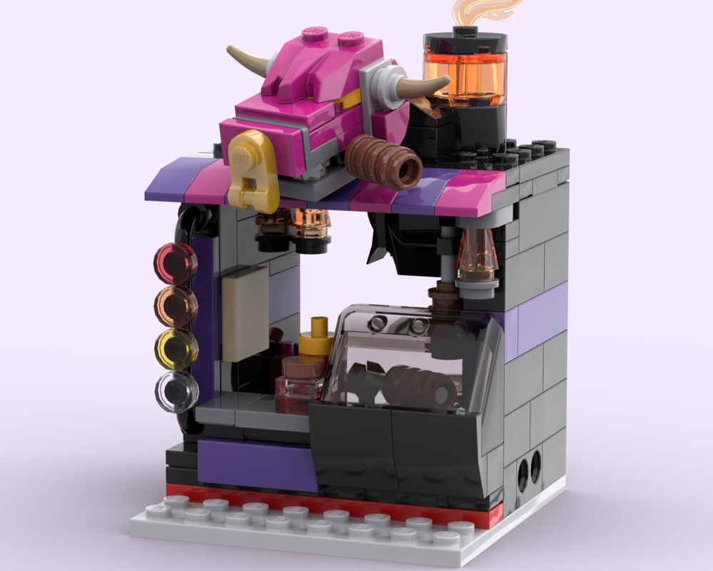 LEGO MOC MK03 - Demon Bull BBQ by Tornado96 | Rebrickable - Build with LEGO