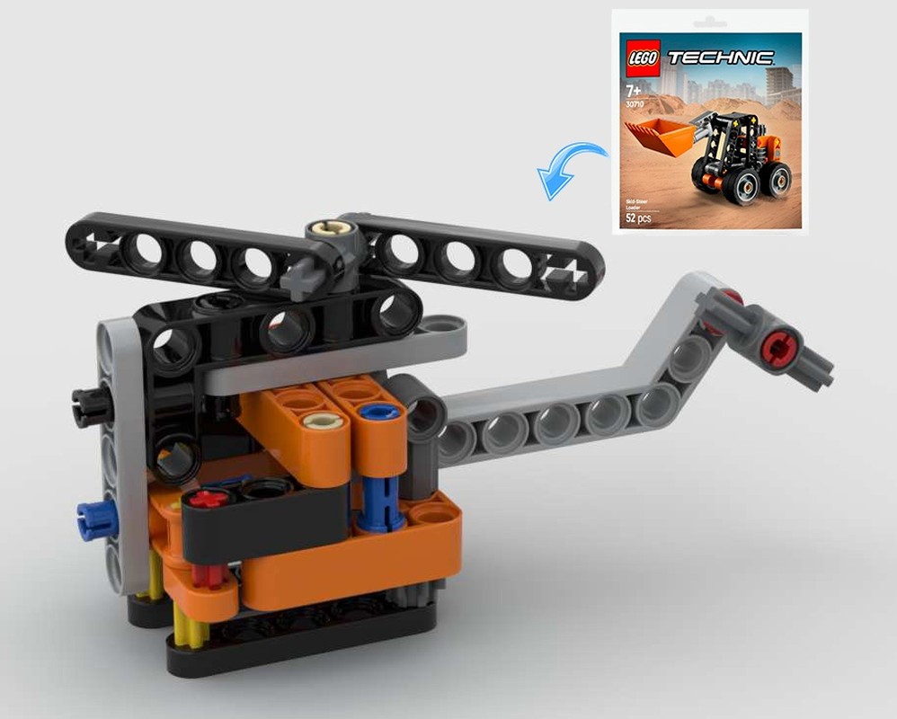 LEGO MOC Helicopter 30710 Alternate Build by ErikGS | Rebrickable ...