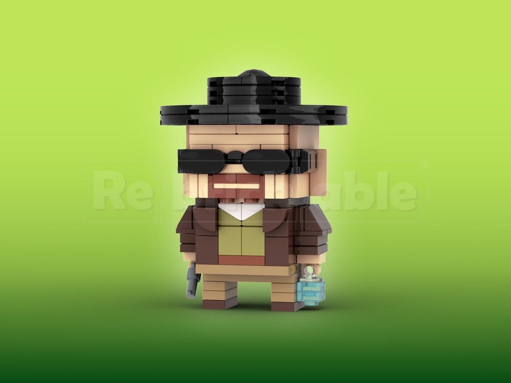 LEGO MOC Walter White Brickheadz LEGO MOC - Breaking Bad by Eugenio ...