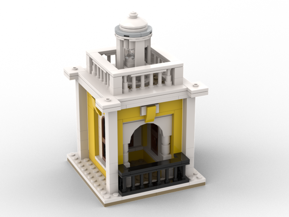 LEGO MOC Spanish Tower by brickbicycle | Rebrickable - Build with LEGO