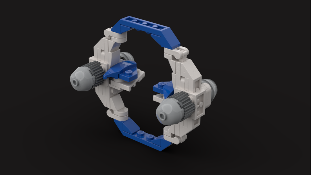 LEGO MOC-226143 Delta 7 Hyperdrive by AbvAvrgUndrAchvr | Rebrickable ...