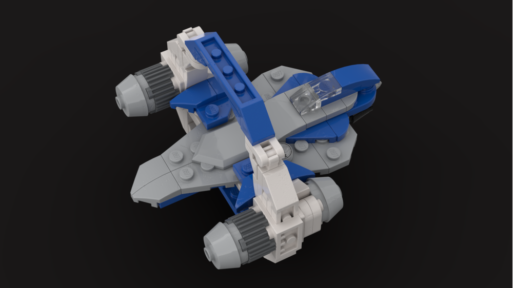 LEGO MOC-226143 Delta 7 Hyperdrive by AbvAvrgUndrAchvr | Rebrickable ...
