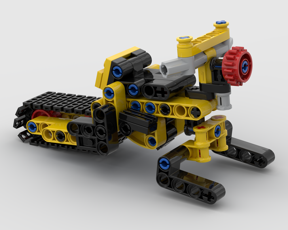 LEGO MOC Snowmobile by FreeModelBoy | Rebrickable - Build with LEGO
