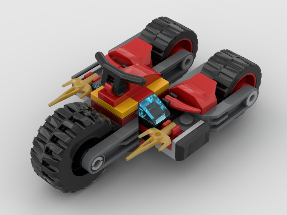 LEGO MOC 71838 Kai's Trike by thekitchenscientist | Rebrickable - Build ...