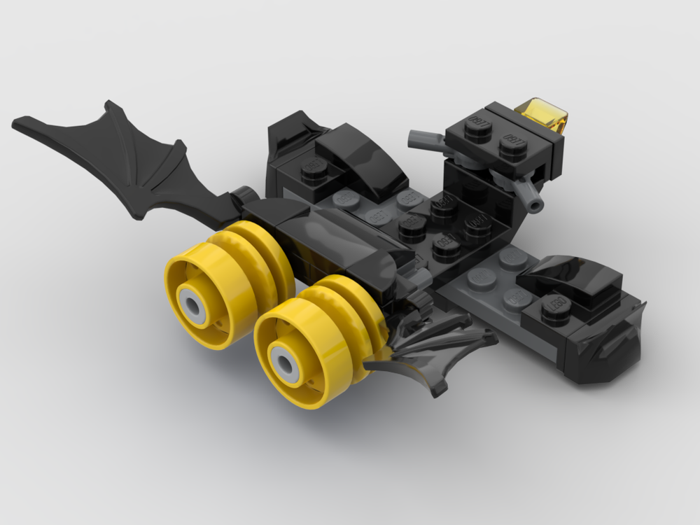 LEGO MOC 212404 Bat Glider by thekitchenscientist | Rebrickable - Build ...