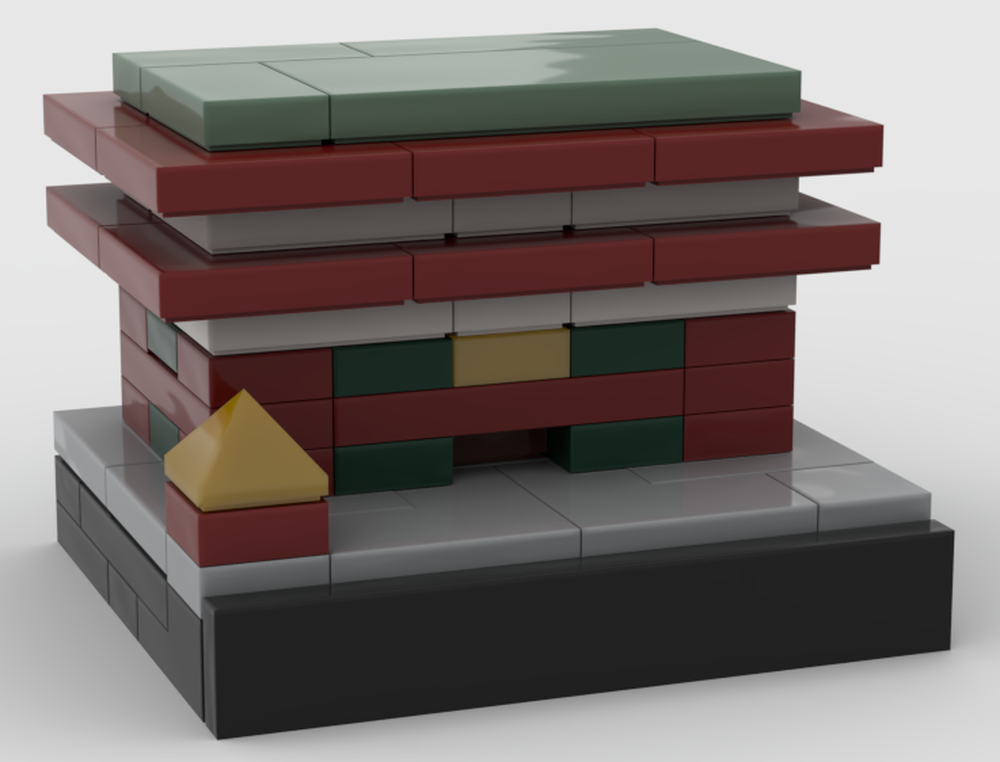 LEGO MOC-226188 Sensoji Temple - 21051 by vl4d_r | Rebrickable - Build ...