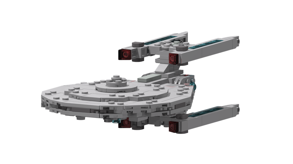 LEGO MOC USS Stargazer, USS Marco Polo Constellation Class Starship ...