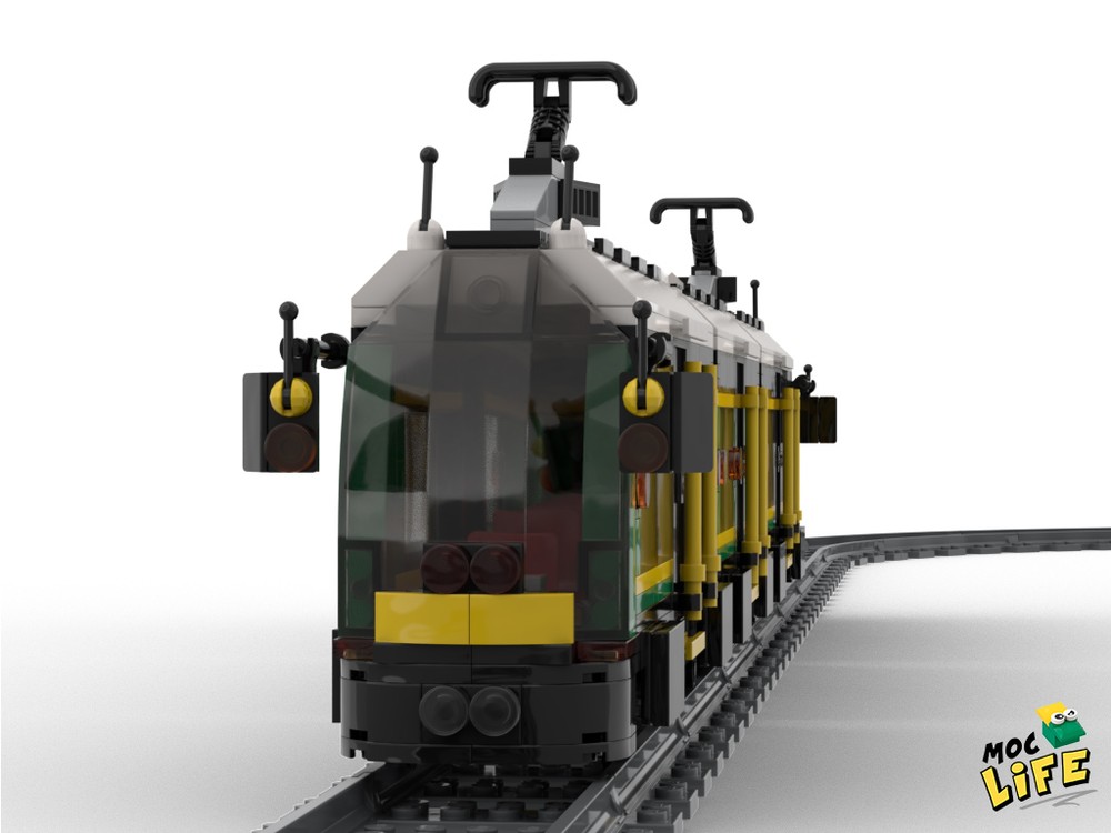 LEGO MOC Tramway transit by MocLife | Rebrickable - Build with LEGO