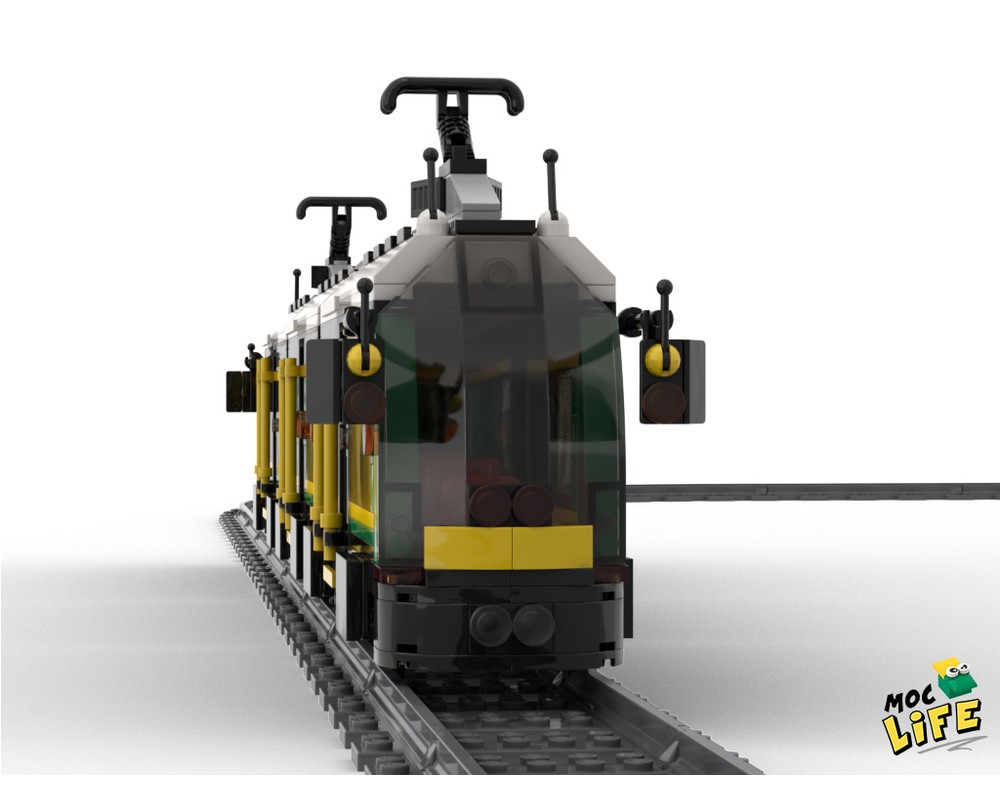 LEGO MOC Tramway transit by MocLife | Rebrickable - Build with LEGO