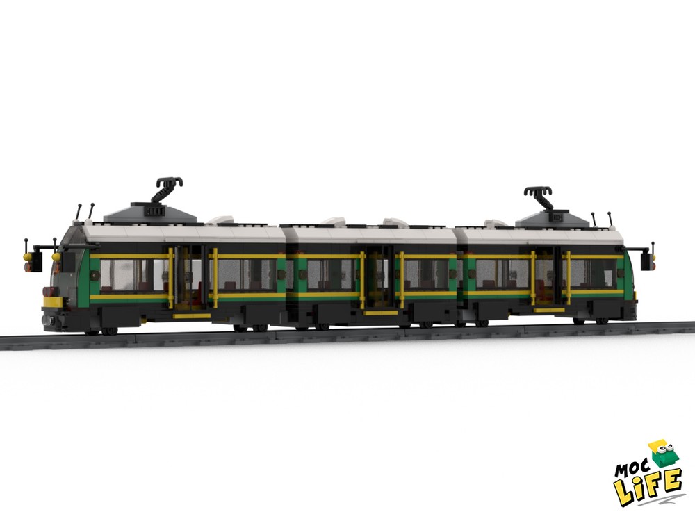 LEGO MOC Tramway transit by MocLife | Rebrickable - Build with LEGO