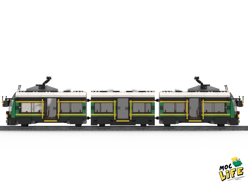 LEGO MOC Tramway transit by MocLife | Rebrickable - Build with LEGO