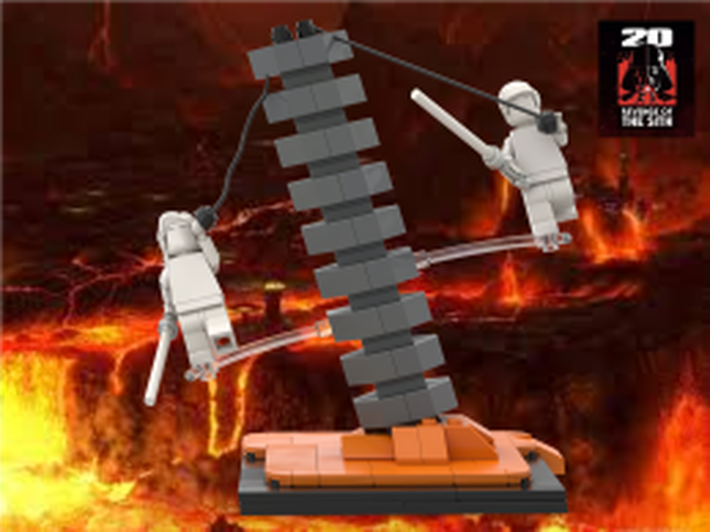 LEGO MOC Anikan vs. Obi-Wan ROTS anniverary by rextastic_bricks ...