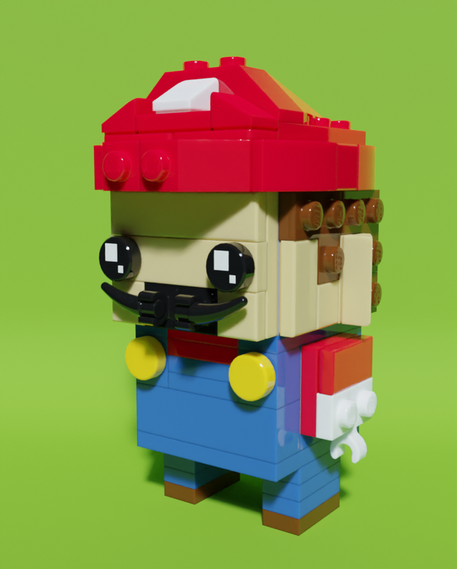 LEGO MOC Brickheadz Super Mario by Leo1 | Rebrickable - Build with LEGO