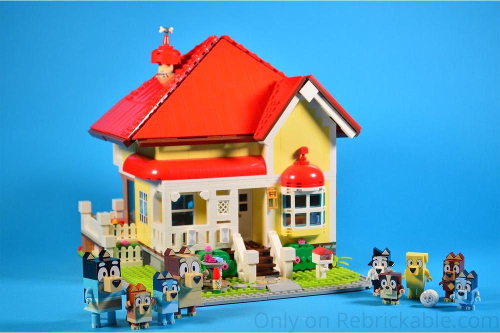 LEGO MOC-226208 Bluey House by Monkey-Scout | Rebrickable - Build with LEGO