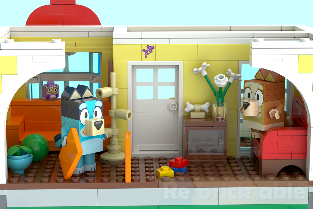 LEGO MOC Bluey House by Monkey-Scout | Rebrickable - Build with LEGO