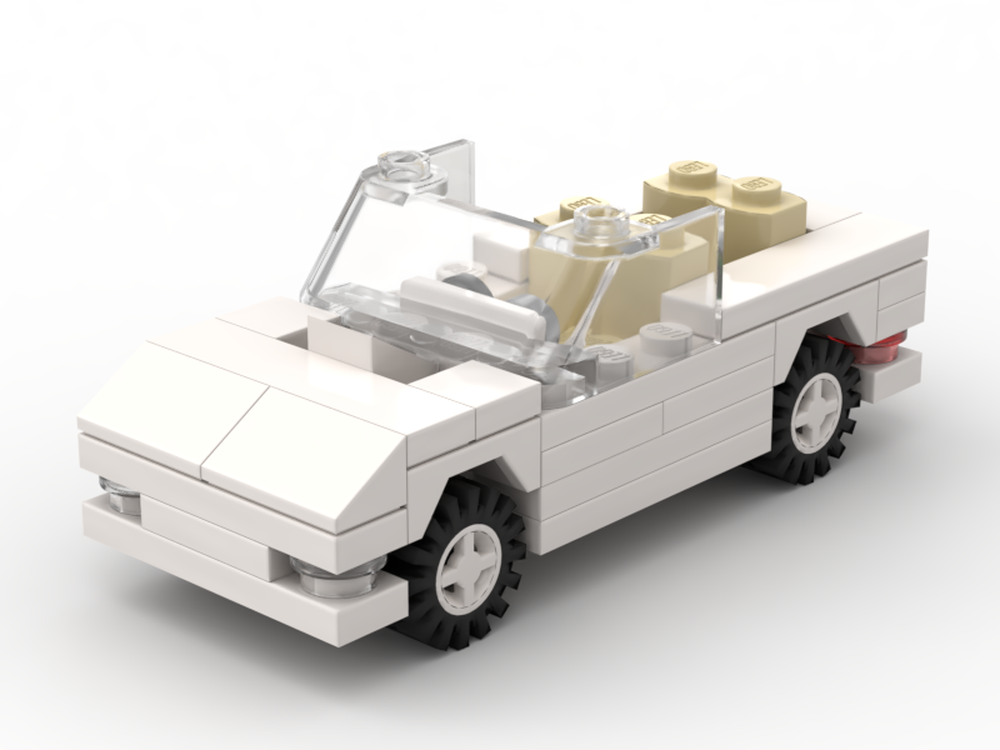 LEGO MOC Open top sports car by Nicole1 | Rebrickable - Build with LEGO