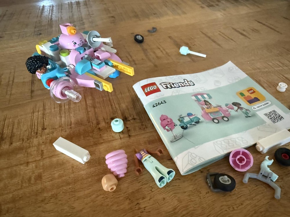 LEGO MOC Cotton Candy Falcon by JupiterZen | Rebrickable - Build with LEGO