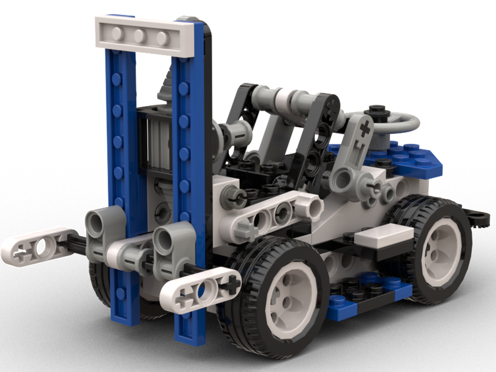 LEGO MOC-226216 8216 Forklift by CunningFox Designs | Rebrickable ...