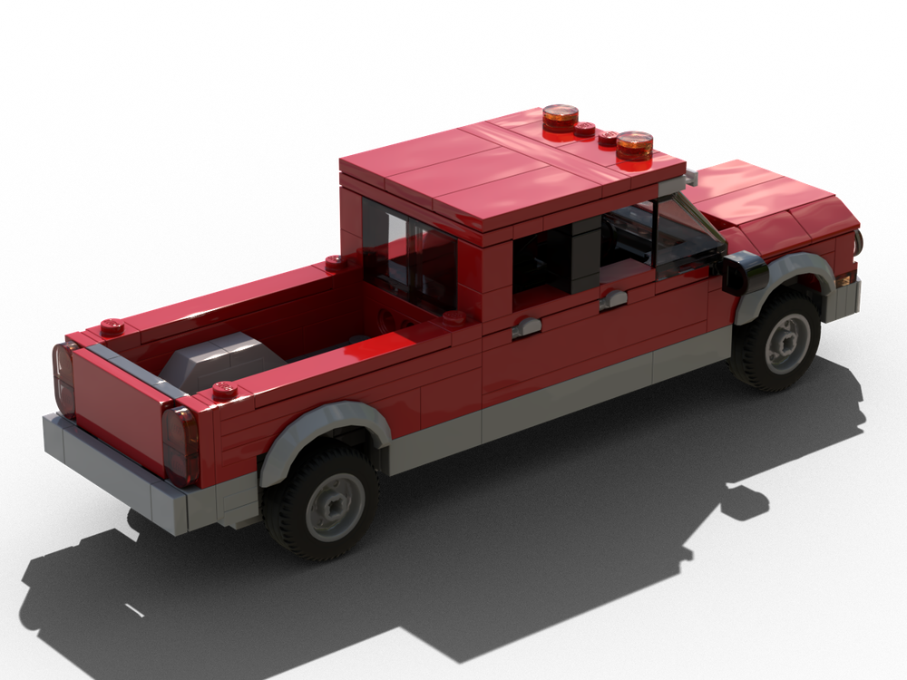 LEGO MOC Modular City Pickup #4 by DudPR | Rebrickable - Build with LEGO