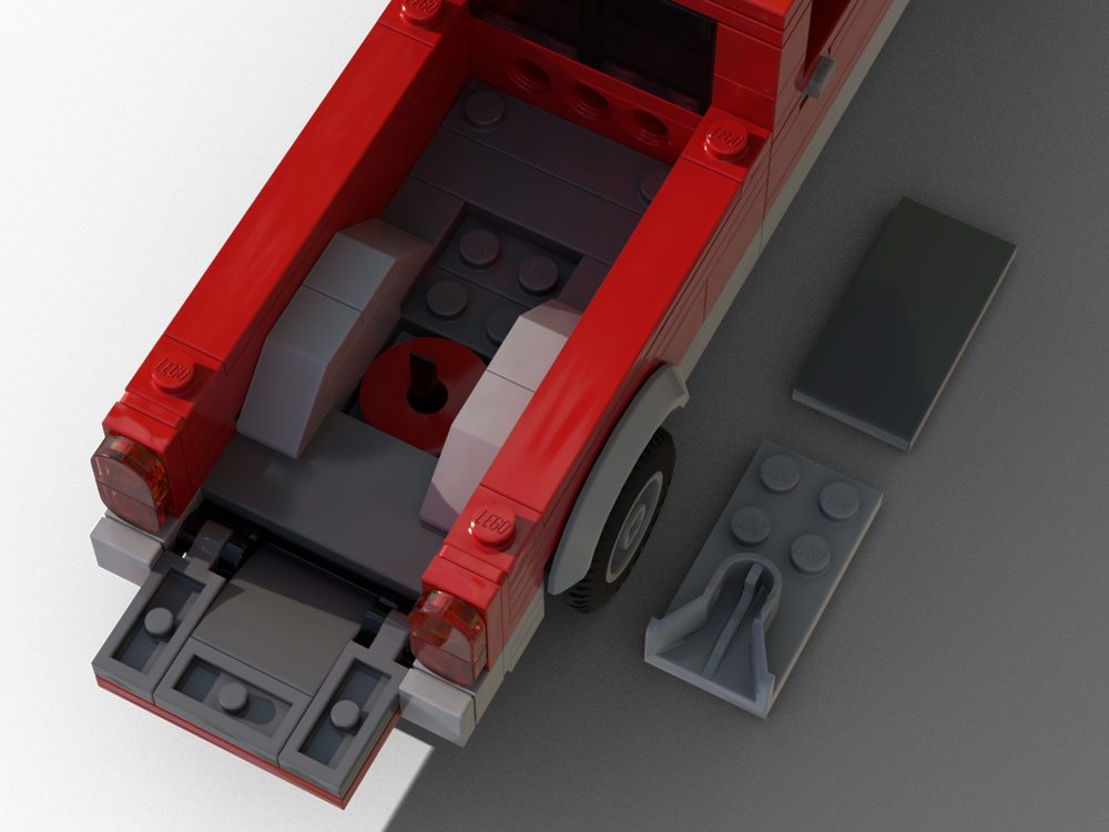 LEGO MOC Modular City Pickup #4 by DudPR | Rebrickable - Build with LEGO
