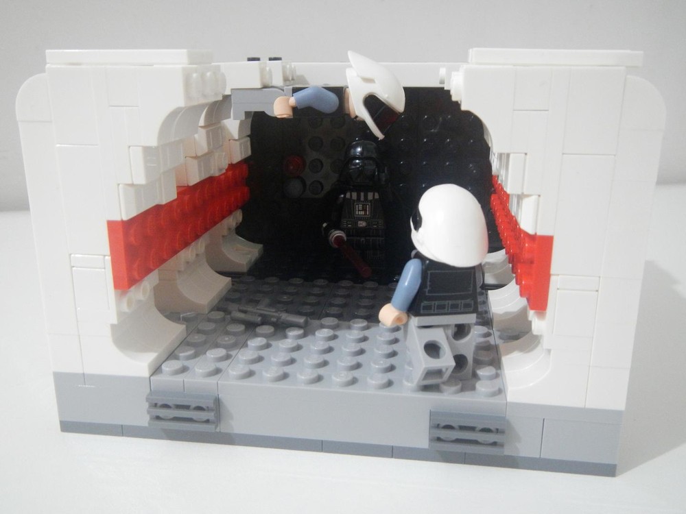 LEGO MOC Rogue One Hallway Diorama by hglegobr1 | Rebrickable - Build ...