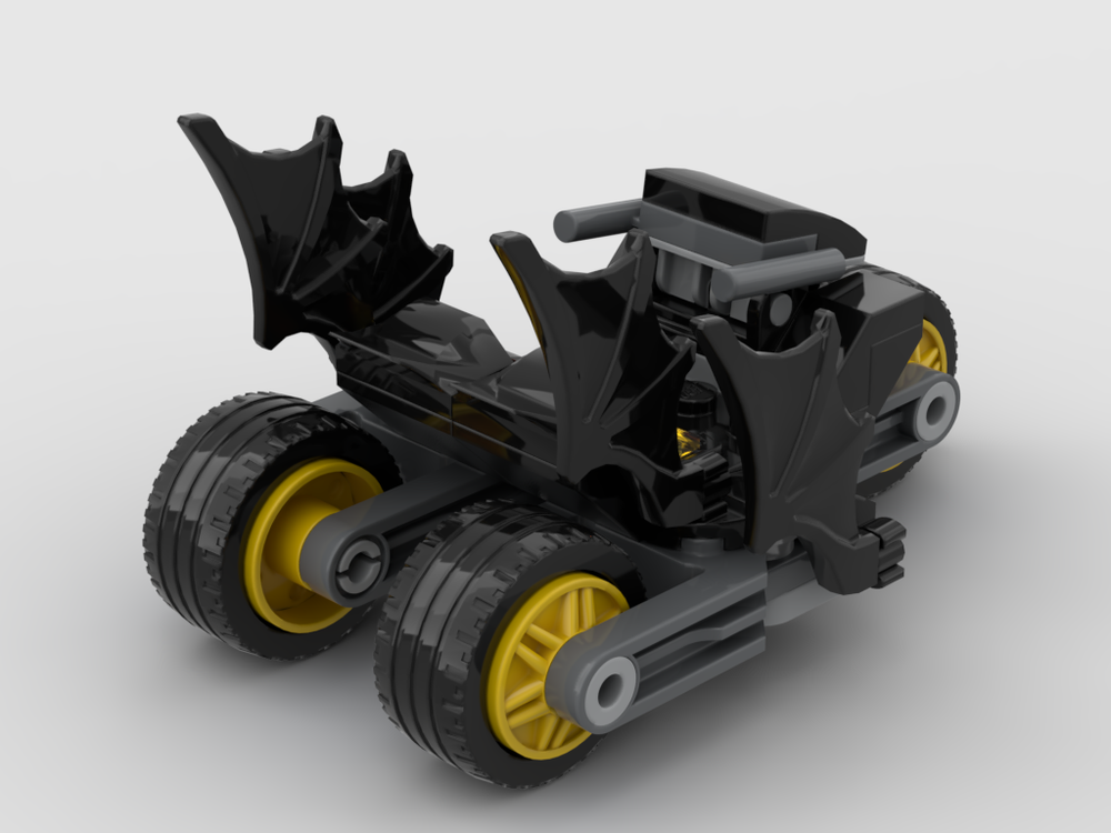 LEGO MOC 212404 Bat Trike by thekitchenscientist | Rebrickable - Build ...