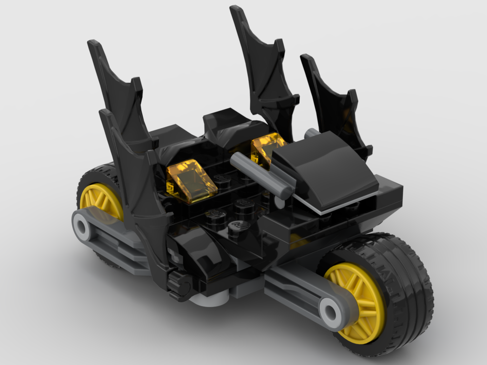 LEGO MOC 212404 Bat Trike by thekitchenscientist | Rebrickable - Build ...