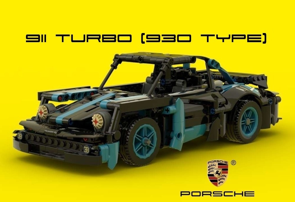 LEGO MOC 42162 Porsche 911 Turbo (930 type) by stephane85 | Rebrickable ...