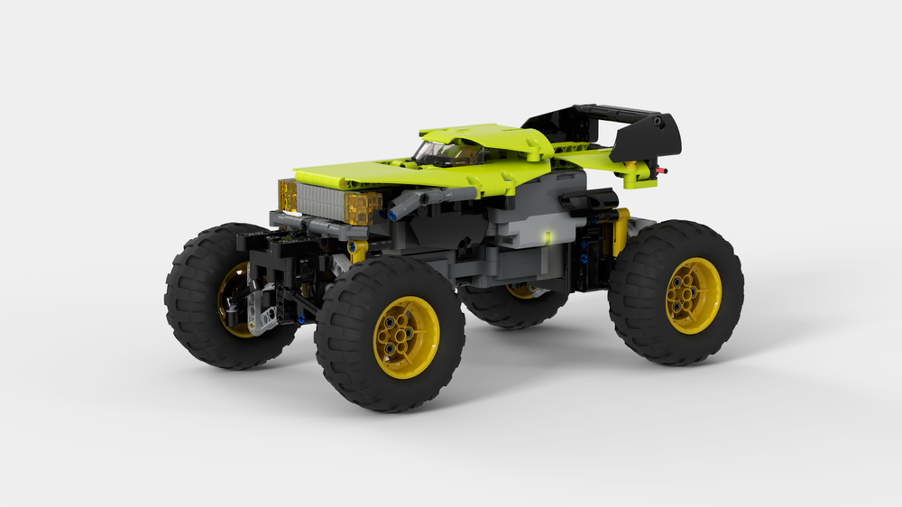 LEGO MOC 8165 - Monster Jumper - Technic Remake by Apachaihapachai ...