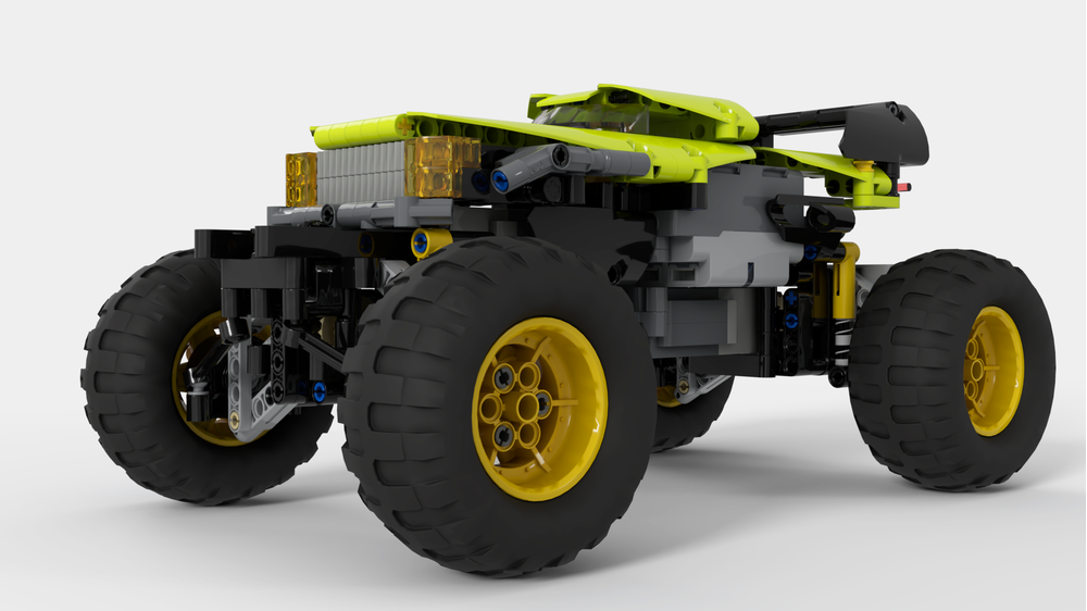 LEGO MOC 8165 - Monster Jumper - Technic Remake by Apachaihapachai ...