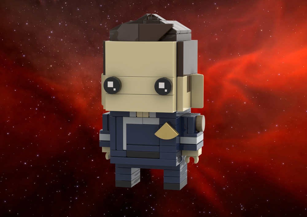 LEGO MOC Capt. Lee 'Apollo' Adama by RetroBrix | Rebrickable - Build ...