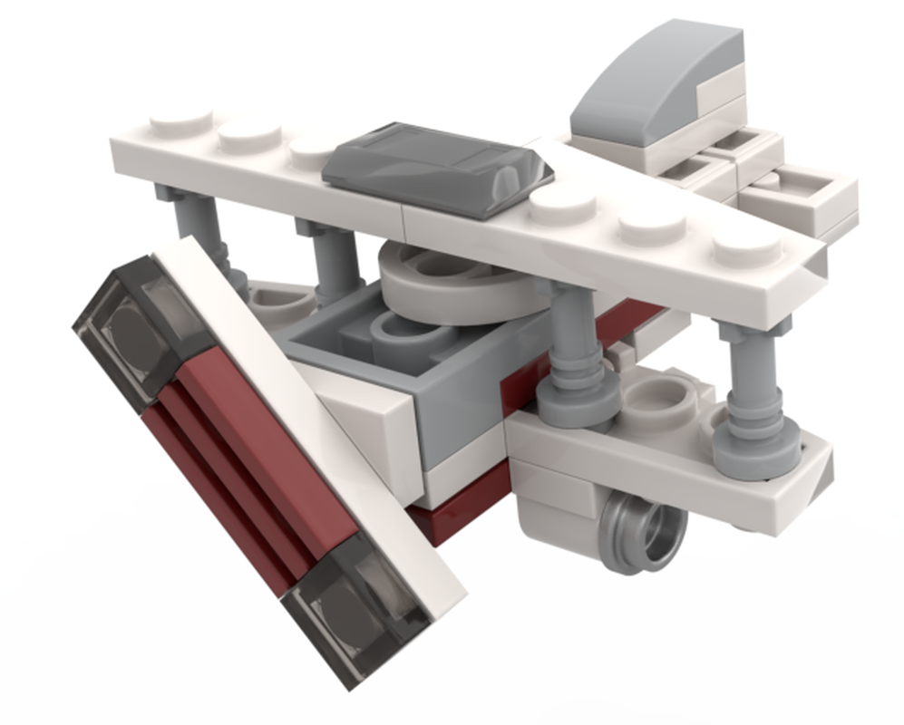 LEGO MOC Biplane by Babylonbuild | Rebrickable - Build with LEGO