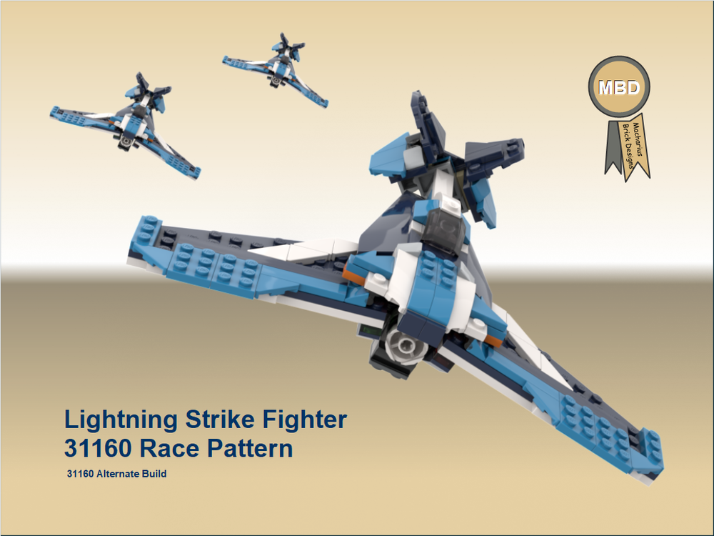 LEGO MOC Lightning Strike Fighter, 31160 Race Version by Macharius ...