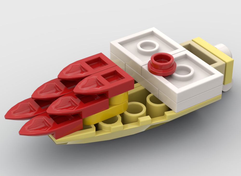 LEGO MOC 31125 Boat by Rovel | Rebrickable - Build with LEGO