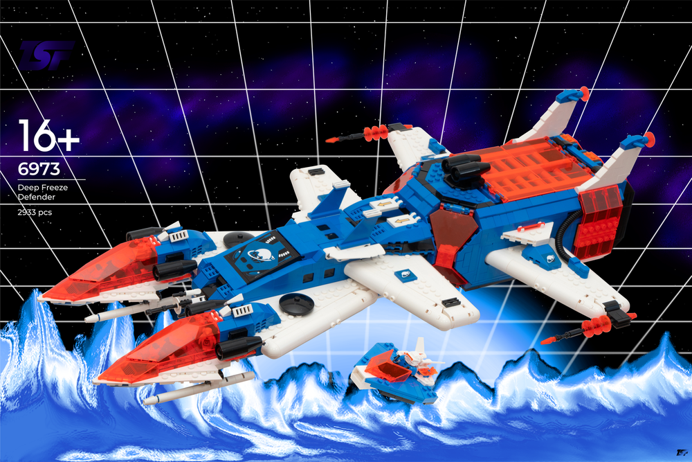 LEGO MOC Deep Freeze Defender remake by thesparklingfrog | Rebrickable ...
