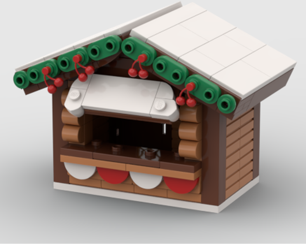 LEGO MOC-226319 Winter Market Stall by OldBrickRoad | Rebrickable ...