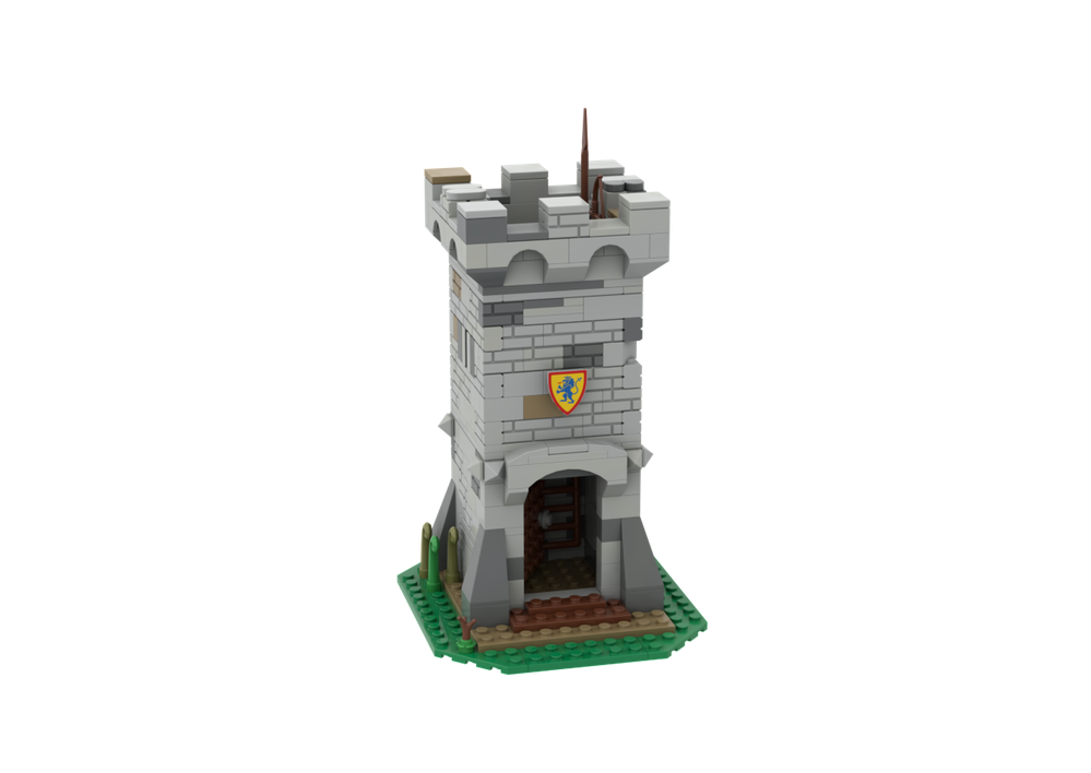 LEGO MOC Lion Knights Watchtower by sets_mocs_figures | Rebrickable ...