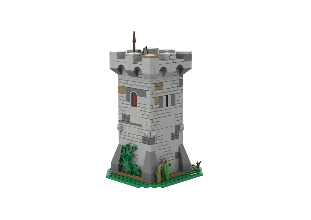 LEGO MOC Lion Knights Watchtower by sets_mocs_figures | Rebrickable ...