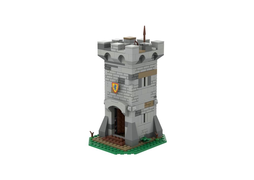 LEGO MOC Lion Knights Watchtower by sets_mocs_figures | Rebrickable ...