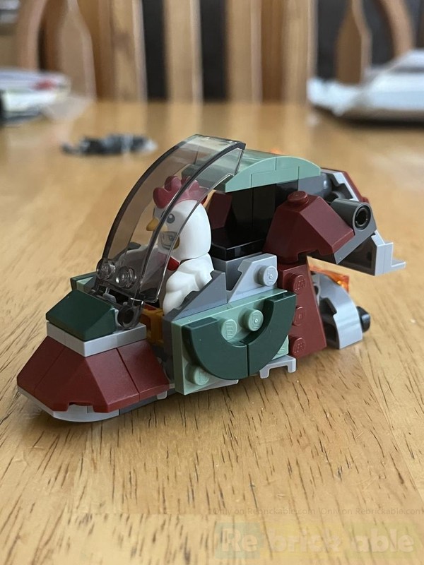 LEGO MOC Slave 1 Mini Skiff by hodgepodge977 | Rebrickable - Build with ...