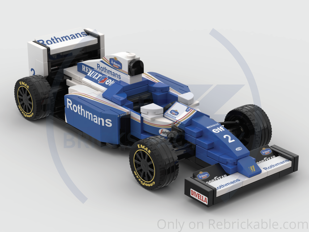 LEGO MOC-226332 F1 Williams FW16 by Pit Lane Bricks Factory ...