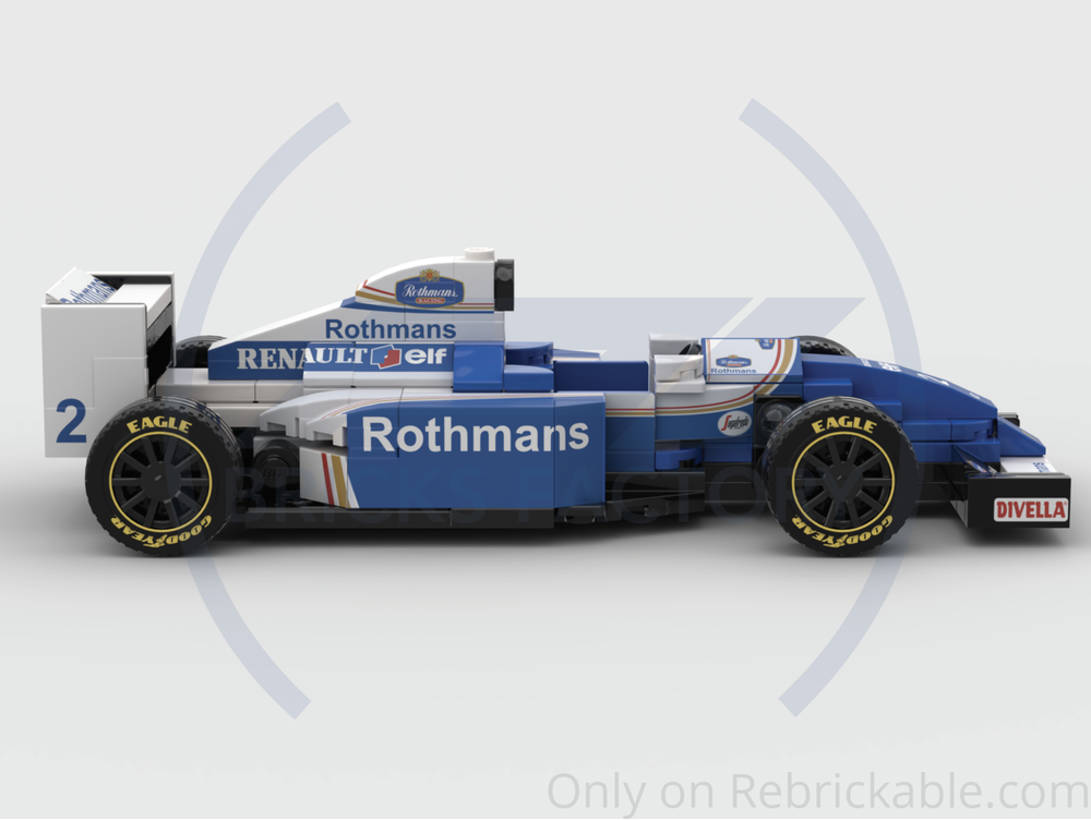 LEGO MOC-226332 F1 Williams FW16 by Pit Lane Bricks Factory ...