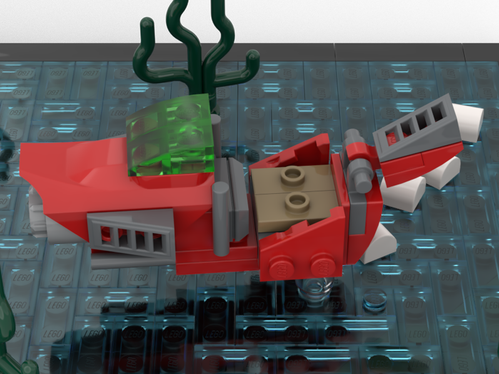 LEGO MOC-226337 Atlantis Display by Risbee_Bricks | Rebrickable - Build ...